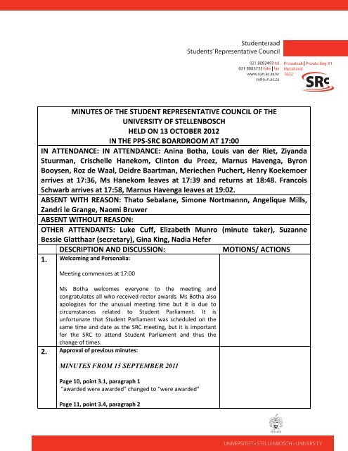 What is Student Representative Council? - Eller Student Council